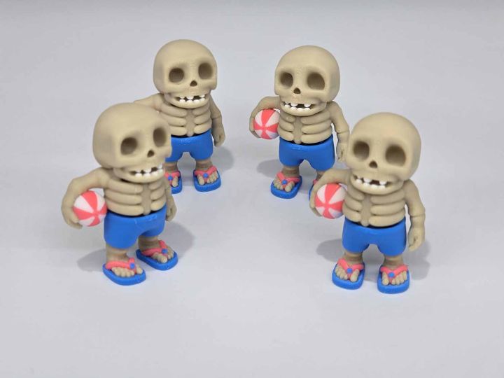 Skeleton Beach Bum Little – Pixing 3D Printing & Design